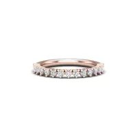 Aniya Pave Band - 14K Rose Gold