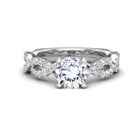 Sloane Engagement Ring - 14K White Gold