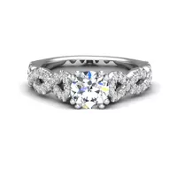 Ada Engagement Ring - Platinum