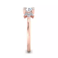 Nicole Engagement Ring - 14K Rose Gold