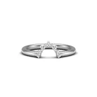 Cora Diamond Band - 14K White Gold