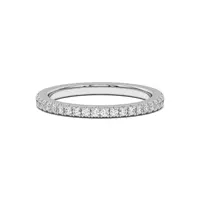 Penny Pavé Diamond Band - 14K White Gold