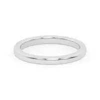 Blanch Classic Band - 14K White Gold