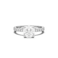 Mabel Classic Pavé Engagement Ring (1/3 ct. tw.) - Platinum