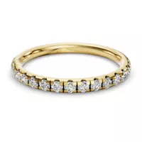 Emery Band (2mm) - 18K Yellow Gold