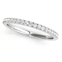 Stella Band - 18K White Gold