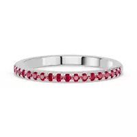 Chroma Ruby Band - Platinum