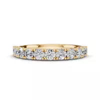 Tradition Trellis Eleven-Stone Lab Diamond Band (1.00 ct. tw.) - 18K ...