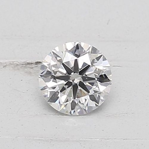 Round shape 0.46 Carat Lab Grown Diamond D SI1 IGI Certified