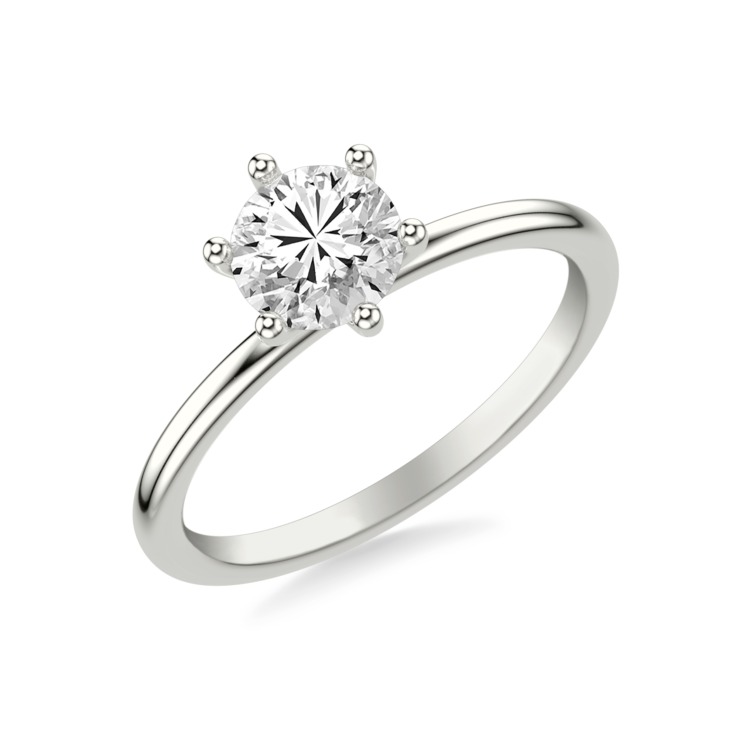 Barrie Solitaire Engagement Ring - Platinum