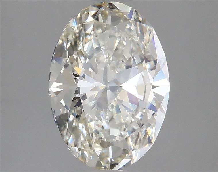 2.50 Carat Lab Grown Diamond, Oval Cut, VS1, H Color, IGI Certified